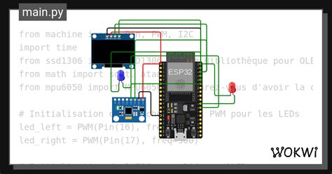 application mpu6050 wokwi esp32 stm32 arduino simulator