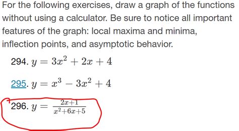 Solved For The Following Exercises Draw A Graph Of The Chegg