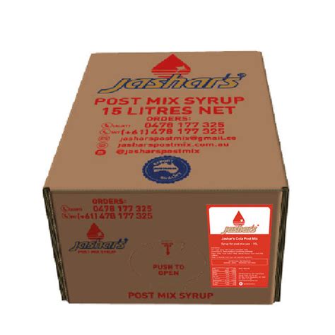 Post Mix Syrups 15 Litres Jashars Post Mix