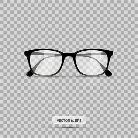 Premium Vector Eyeglasses Geek Glasses Isolated On A White Background