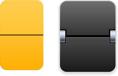 Countdown Clock Flip Counter Digital Timer Vector Image