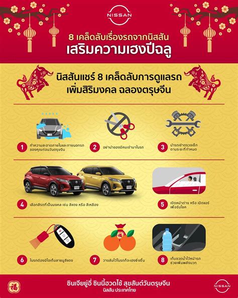 8 เคล็ดลับเรื่องรถ เสริมความเฮงรับโชค