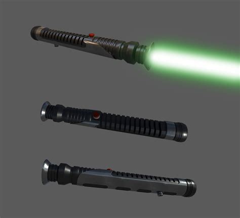 Qui Gon Jinns Lightsaber By The Great Pipmax On Deviantart