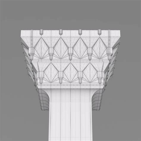 Classic Islamic Column 002 Flippednormals