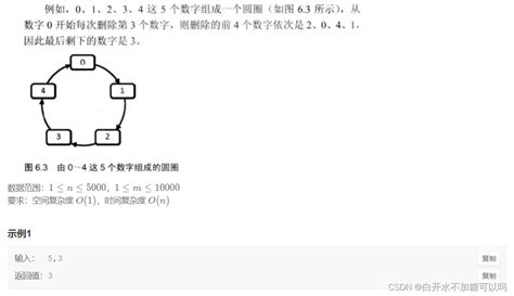 牛客网剑指offer第46题——孩子们的游戏圆圈中最后剩下的数剑指offer 孩子们的游戏 Csdn博客