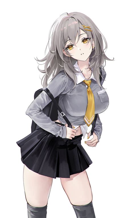 School Girl Stelle Art By Krity Rhonkaistarrail