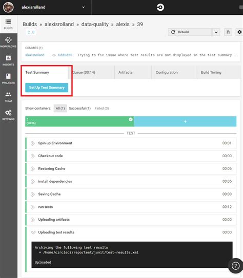 Python Test Summary Not Populated With Test Results In Circleci Stack Overflow