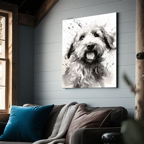 Goldendoodle Art Etsy