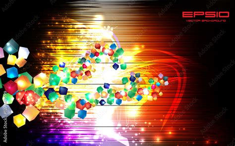 Abstract Technical Background Stock Vector Adobe Stock