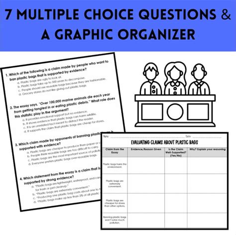 Plastic Bag Debate Argumentative Text And Activities 5 7th Grade