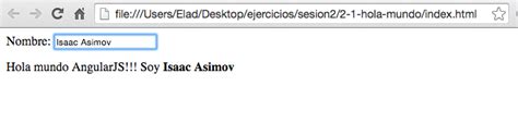 ¡hola Mundo En Angularjs Angularjs