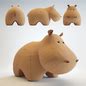 Игрушка бегемот из фетра - Игрушки - 3D модель