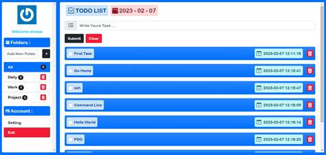 Github Alireza10upphp Todo List Simple To Do List With Php And Ajax