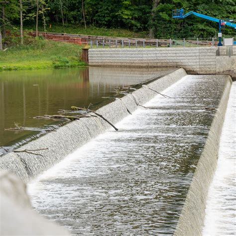 Dvids Images Harpersfield Dam Nappe Vibrations Project Completion Image 1 Of 3