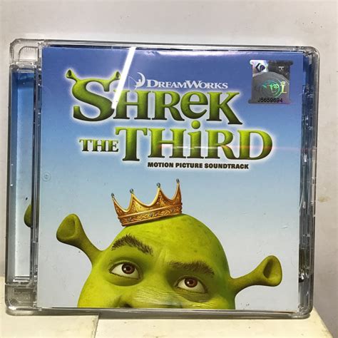 Cd Shrek The Third Ost Oop Original Press Anubis Soundtrack Hobbies