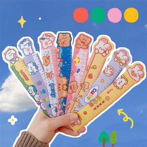Flexible Cute Character Ruler Flexible Cute Ruler Flexible Shopee Philippines