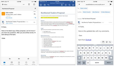 Outlook For Ios Now Lets You Open Edit And Send Attachments With Word