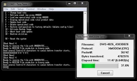 xmodem protocol