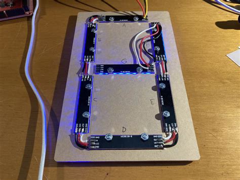 Neopixel 7 Segment Display Part I Rasterweb