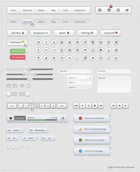 light user interface by slayerd1 on deviantart