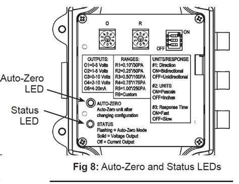 Ba Zpm Lr Nt D Bb Low Range Zpm Zone Pressure Sensor In A Bapi Box Enclosure Instruction Manual