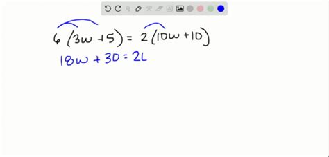 SOLVED 6 3 W 5 2 10 W 10