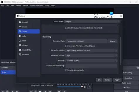 obs camera not showing up or working in windows 11 10