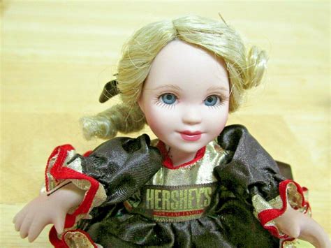 Marie Osmond Tiny Tot Dolls Hershey Bar Krackel Bar 2008 ~ 5 Tall