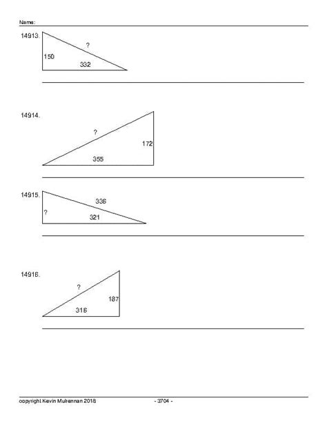 15000 Pythagoras Questions Pack — Extensive Practice With Worked Answers
