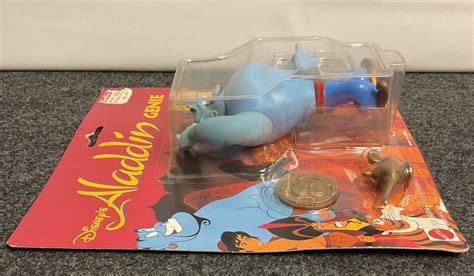 Disney Aladdin Animated Genie Coin Lamp Robin Williams Mattel Moc 5302