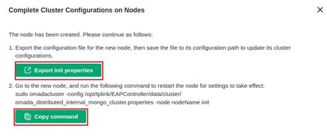 how to configure distributed cluster mode on linux controller tp link