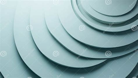 Abstract Circular Design Stock Illustration Illustration Of Cyan 332206834
