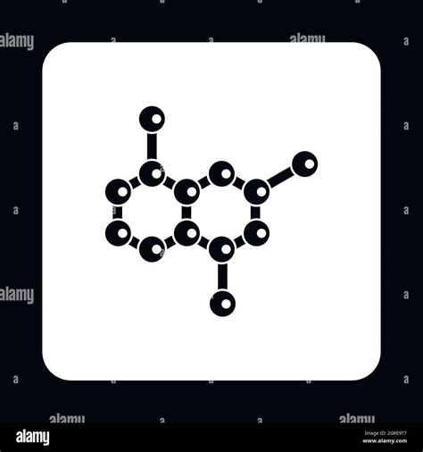 Crystal Lattice Icon Simple Style Stock Vector Image And Art Alamy