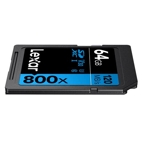 Lexar 64gb Sdxc High Performance 800x 120mbs