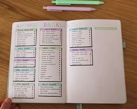 30 Bullet Journal Book Trackers For Book Lovers Artofit