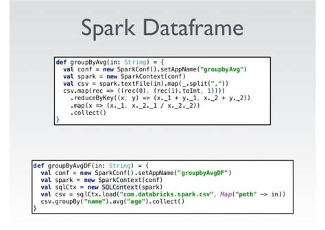 spark dataframe