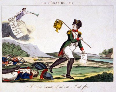 Napoleon Bonaparte Political Cartoon