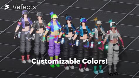 Stylized Female Character In Characters Ue Marketplace