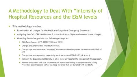 Emergency Department E And M Levelingrevisedpptx