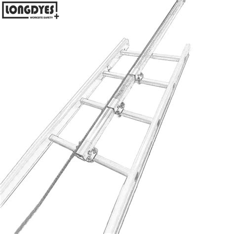 En Standard Personal Cable Vertical Lifeline Fall Arrest System For