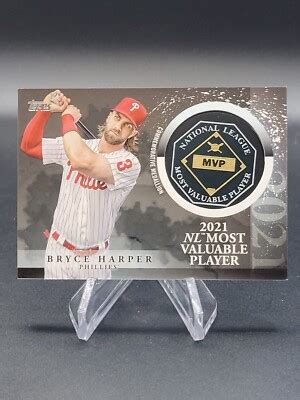 2023 Topps Update Mvp Award Winner Medallion Bryce Harper Philadelphia