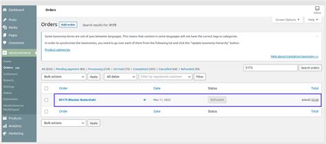Refund Order In WooCommerce From Odoo Odoo WooCommerce Connector By Emipro