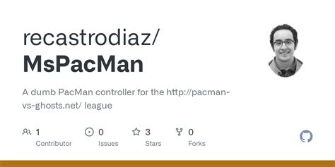 GitHub Recastrodiaz MsPacMan A Dumb PacMan Controller For The Pacman Vs Ghosts Net League