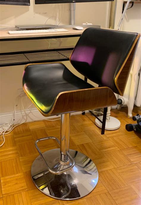 하이탑 바 테이블 오피스테이블 겸용 모던 악센트 체어