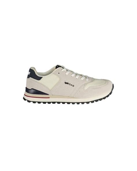 Gas Bianco Polyurethane Men Sneaker In White For Men Lyst