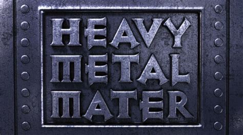 Heavy Metal Mater Disney Wiki Fandom
