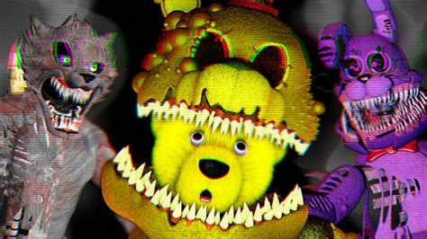 Fnaf ТВИСТЕД АНИМАТРОНИКИ ГОЛДЕН ФРЕДДИ ЗАЛЕЗ в КОСТЮМ ТВИСТЕД ФРЕДДИ Youtube