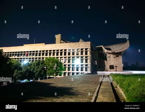 The Legislative Assembly Building By Le Corbusier Punjab State