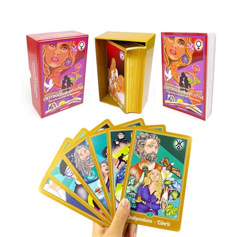 Personalized Custom Standard Gold Silver Foil Stamping Edge Tarot Cards