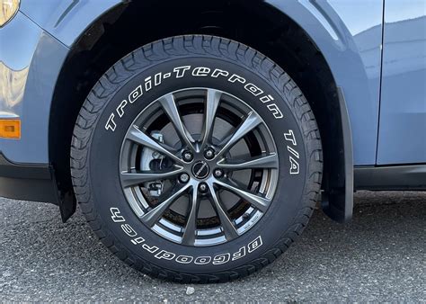 Connecticut Set Of 4 Bfg 24565r17 Trail Terrain Tires On Borbet